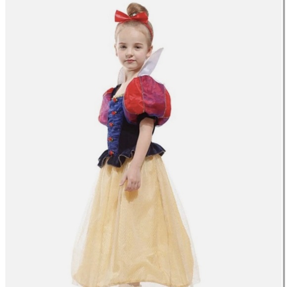 Spooktacular | Costumes | Luxury Girls Snow Princess Dressup Costume ...
